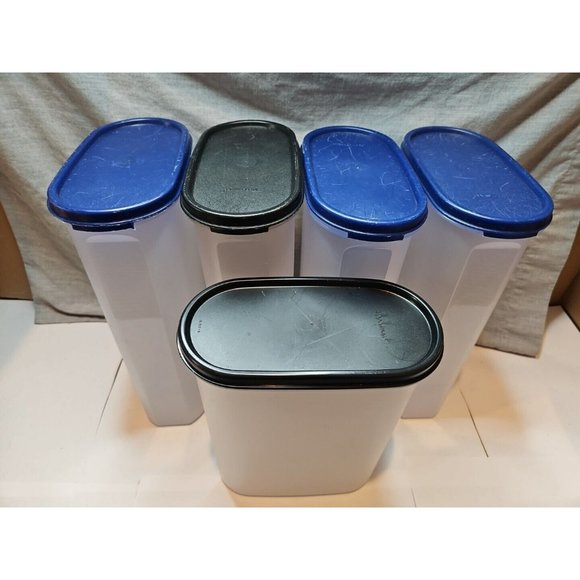 Tupperware | Kitchen | Set Of 5 Tall Tupperware Containers 615 1225 ...